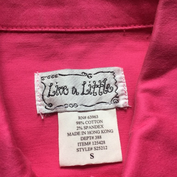 Live a Little | Jackets & Coats | Live A Little Classic Pink Jean Jacket | Poshmark